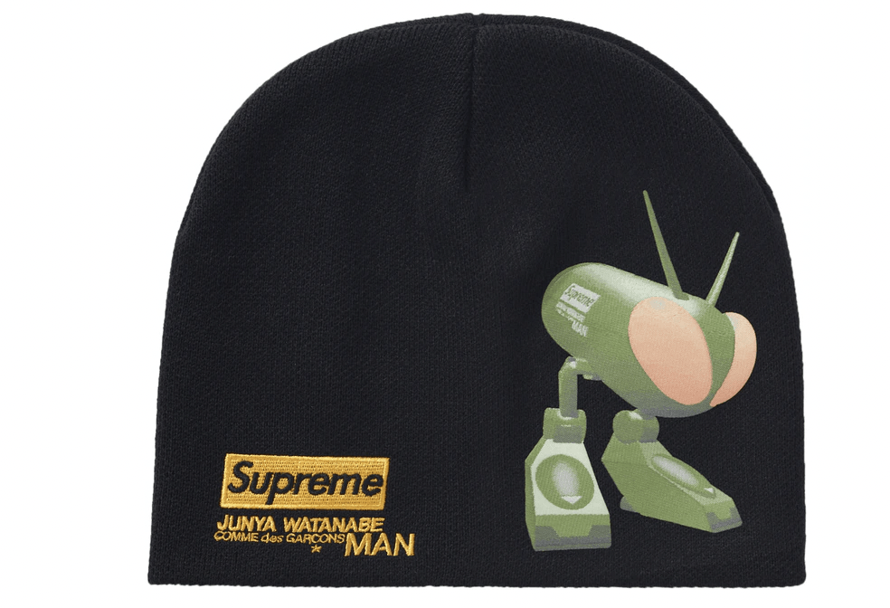 Supreme Supreme JUNYA WATANABE CDG MAN Beanie Black | Grailed