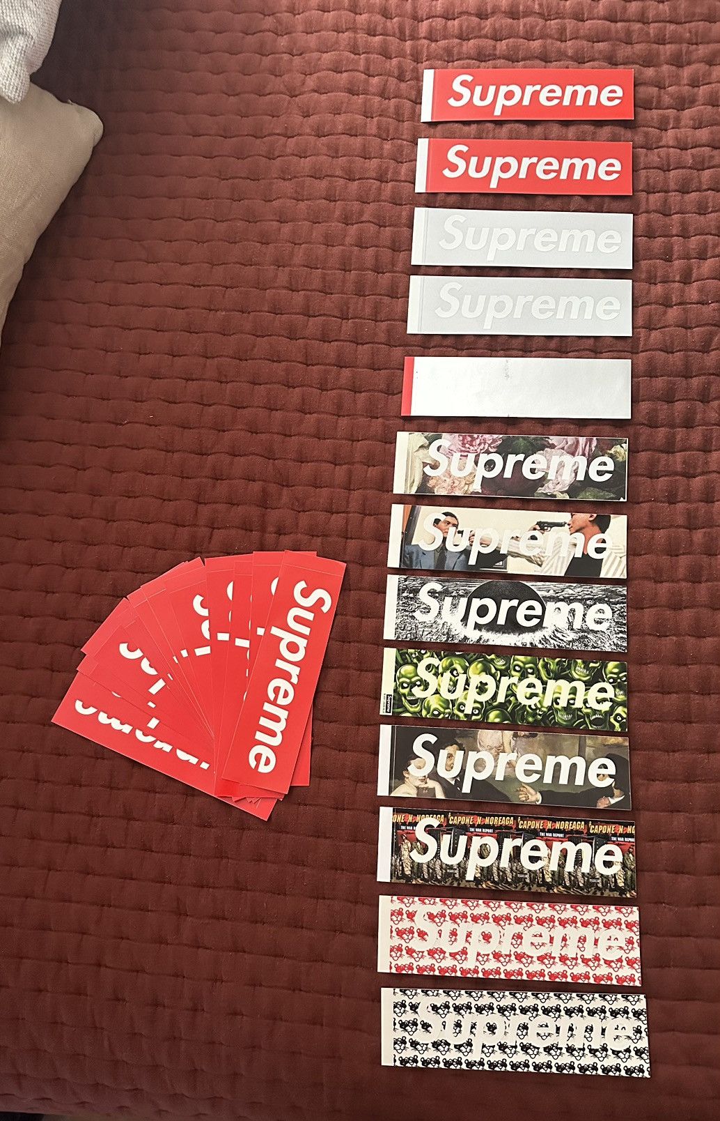 Supreme Supreme Box logo sticker pack | Grailed