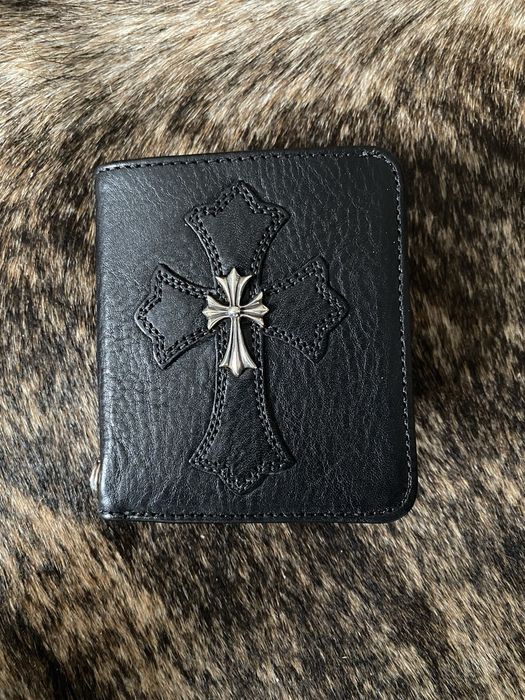 Chrome Hearts Chrome Hearts Black Cross Wallet | Grailed