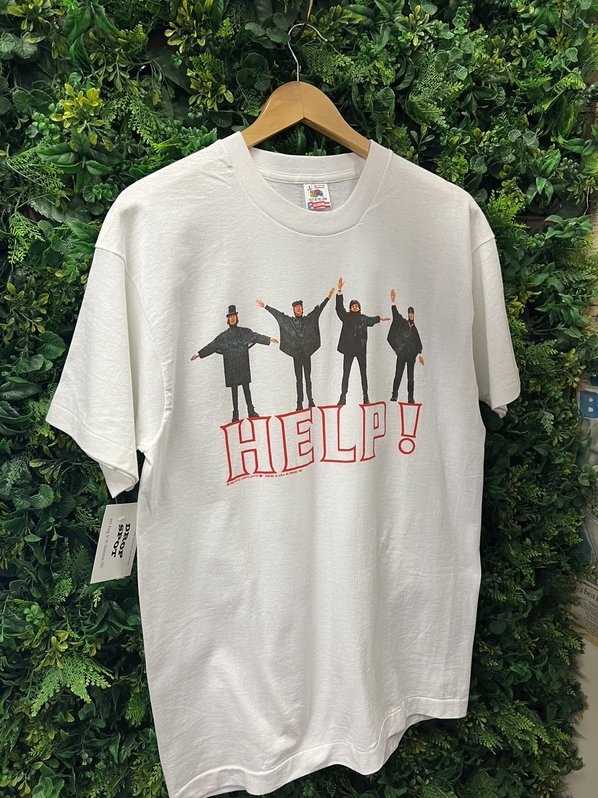 Band Tees × Vintage Vintage 90’s The Beatles Help Band T Shirt | Grailed