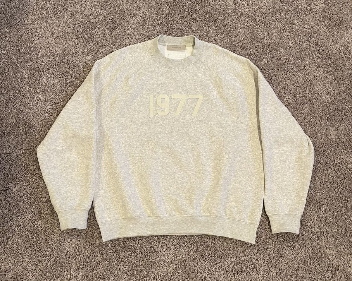 Essentials × Fear of God Fear of God Essentials 1977 crewneck | Grailed