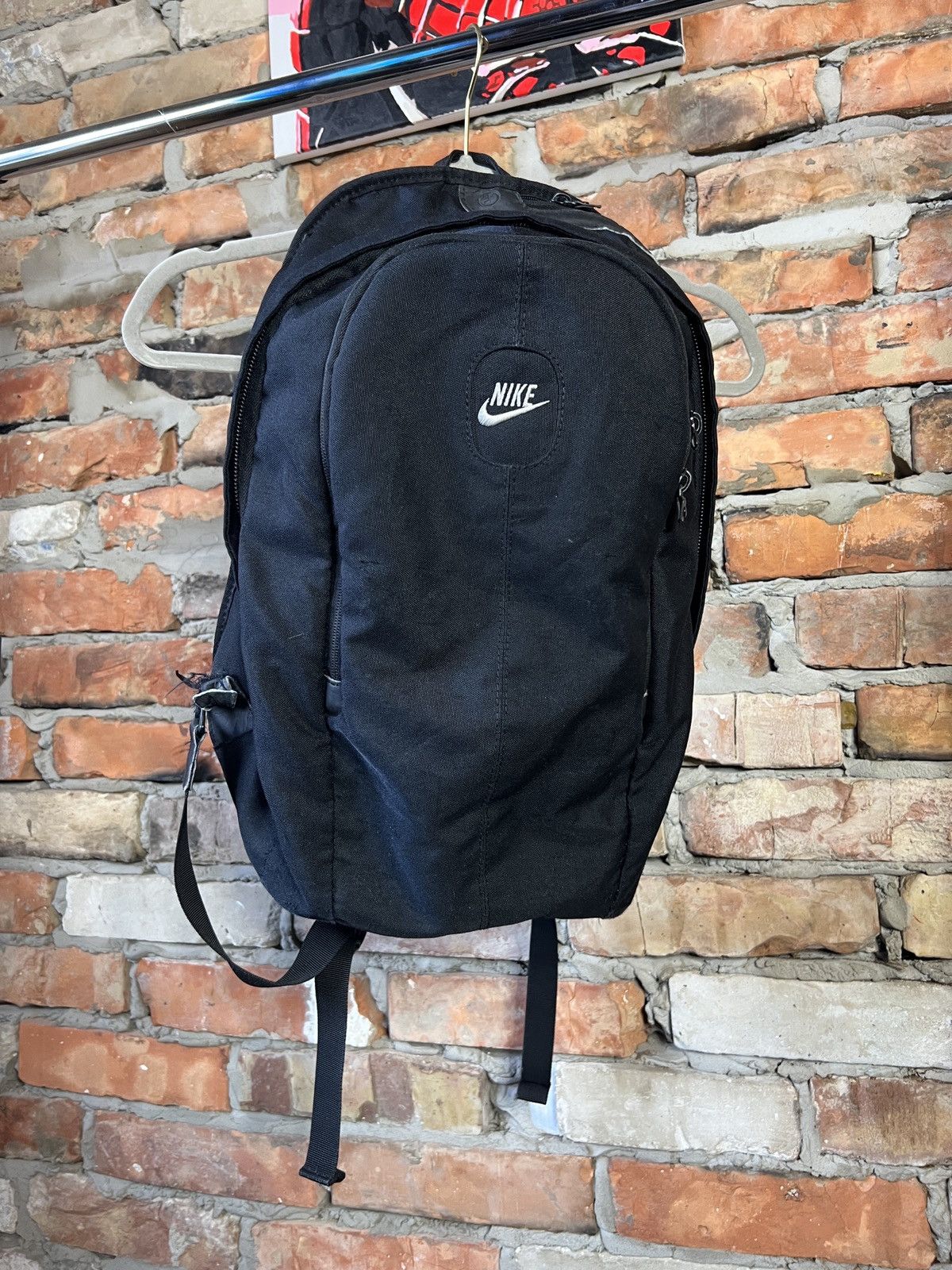 Nike × Streetwear × Vintage Vintage Nike Backpack Cordura Black Bag ...