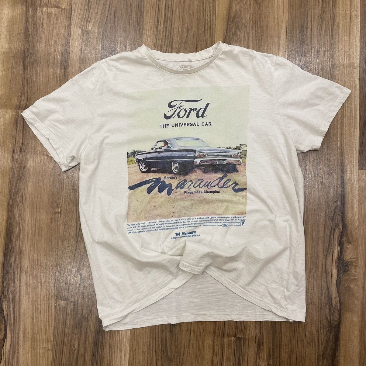 Ford × Streetwear × Vintage Vintage Ford T-shirts The Universal Car 90s ...