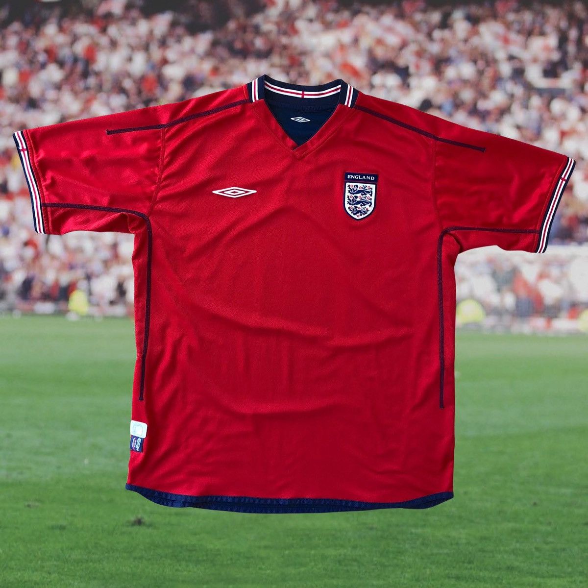 Umbro England 2002/04 Away Soccer Jersey Large Umbro Football | Grailed