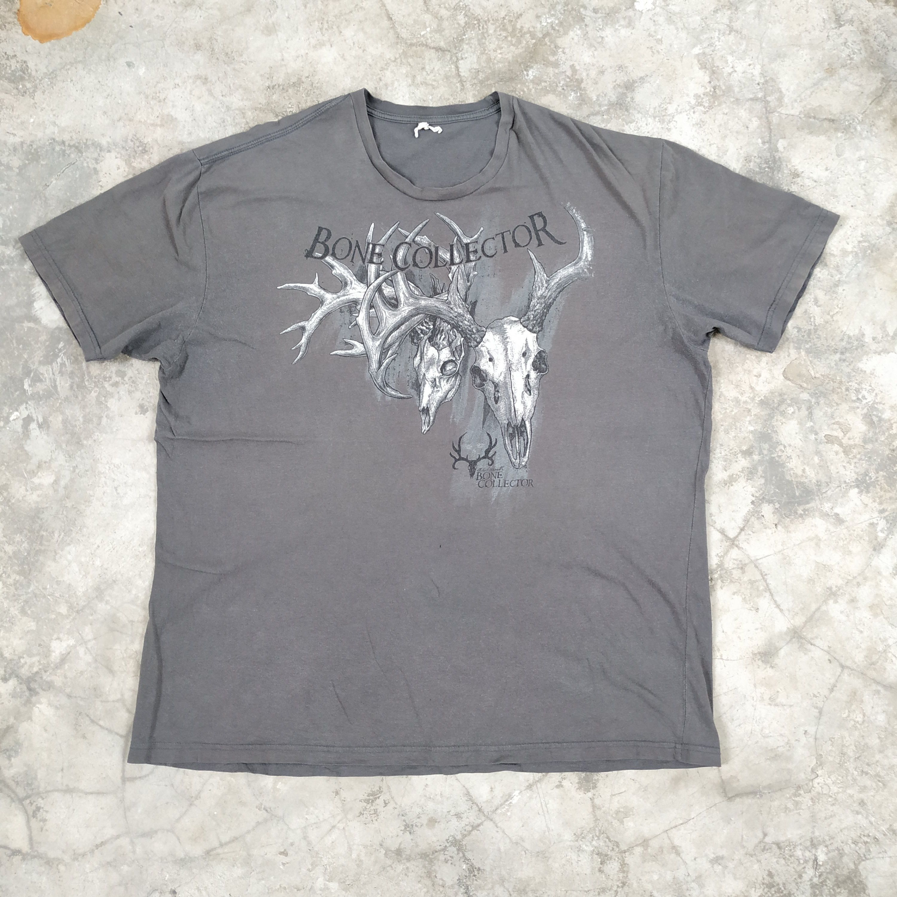 Vintage BONE COLLECTOR TSHIRT SUN FADE GOTH | Grailed