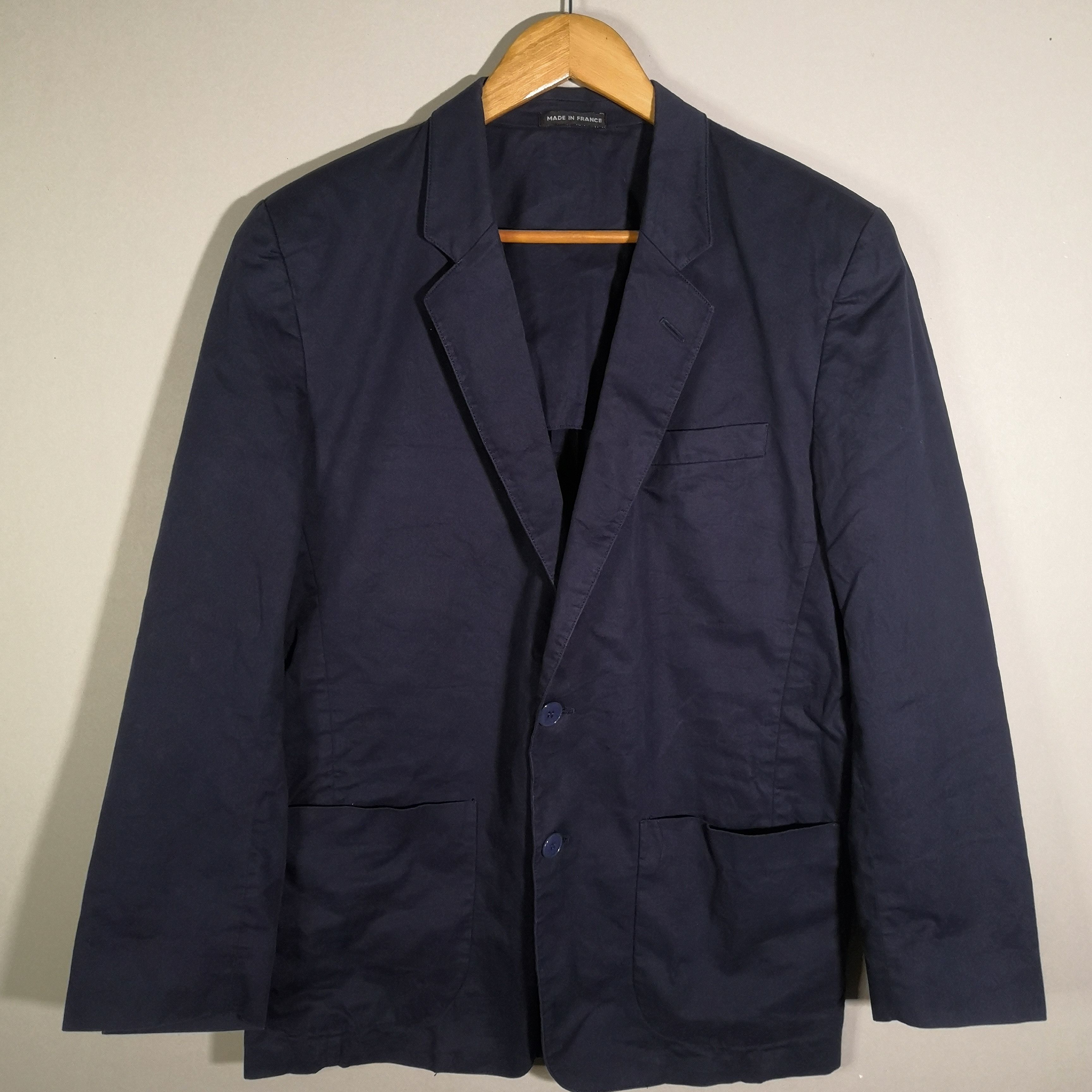 Agnes B. × Designer Agnes B. Homme Paris Blue Men's Blazer | Grailed