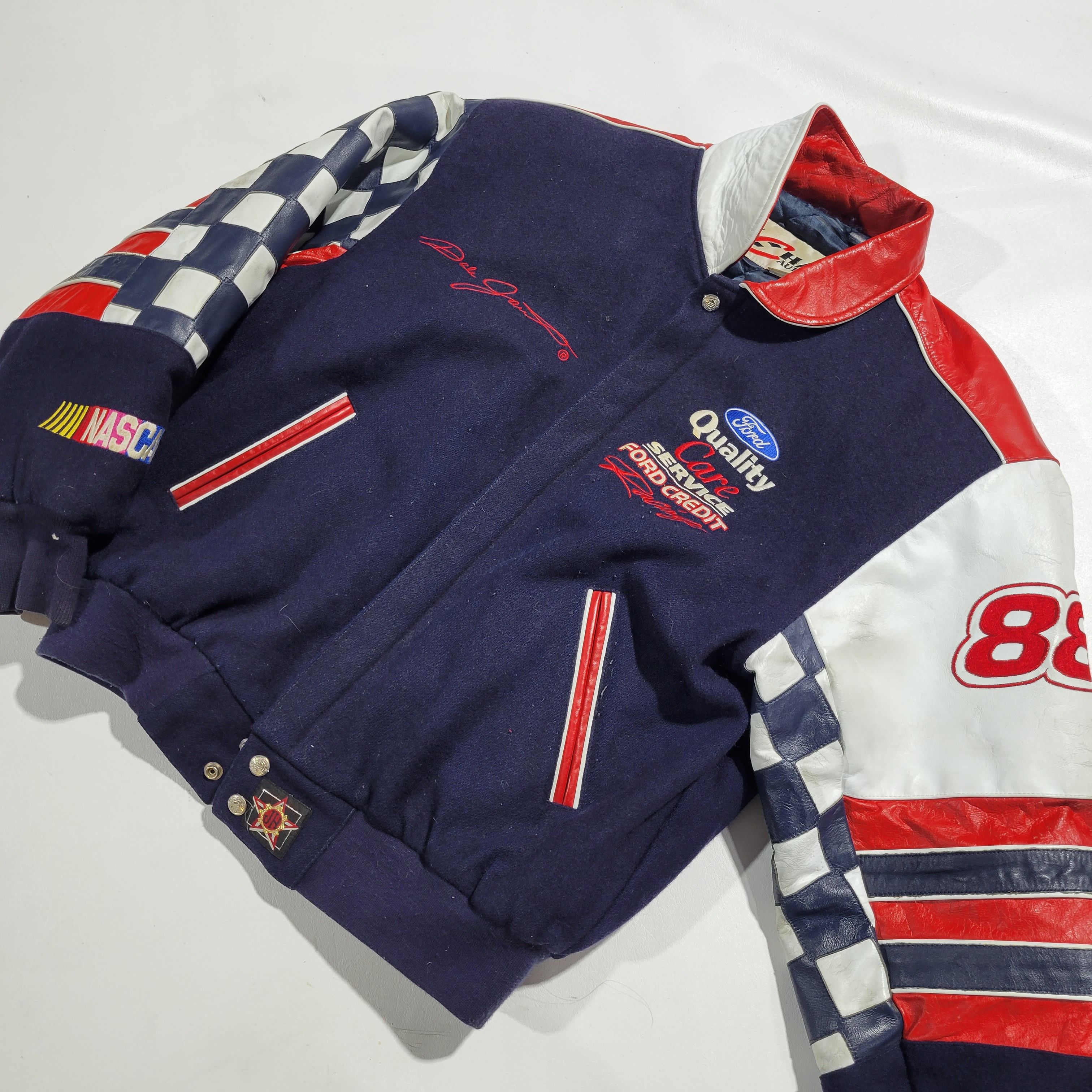 Jeff Hamilton × Streetwear × Vintage 80's 90's Vintage Racing Jacket ...