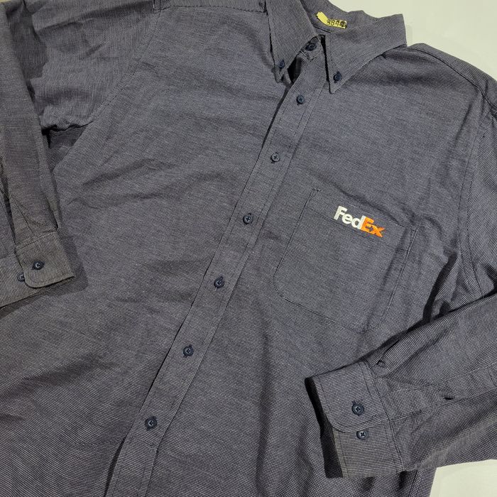 Vintage 90's Vintage FedEx Shirt Stan Herman | Grailed