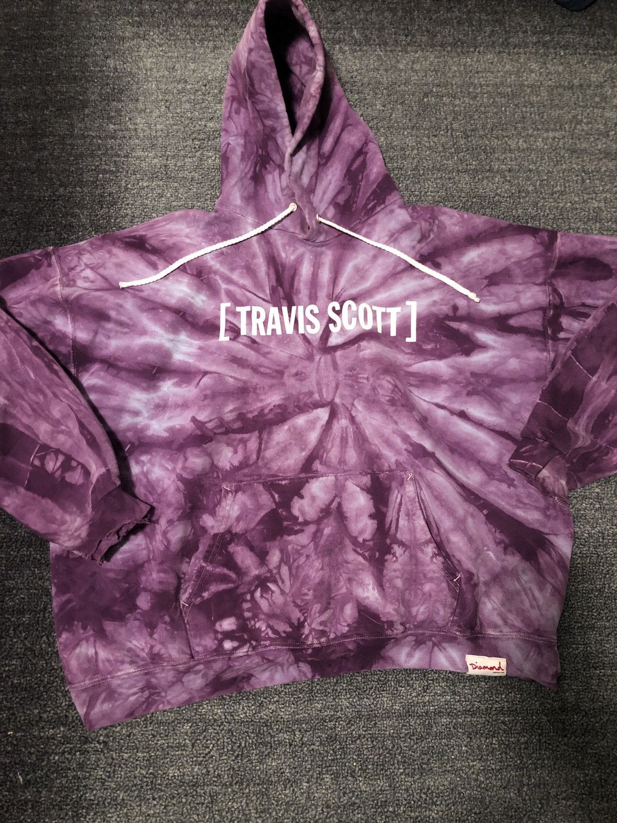 Travis Scott Travis scott x diamond supply co hoodie | Grailed