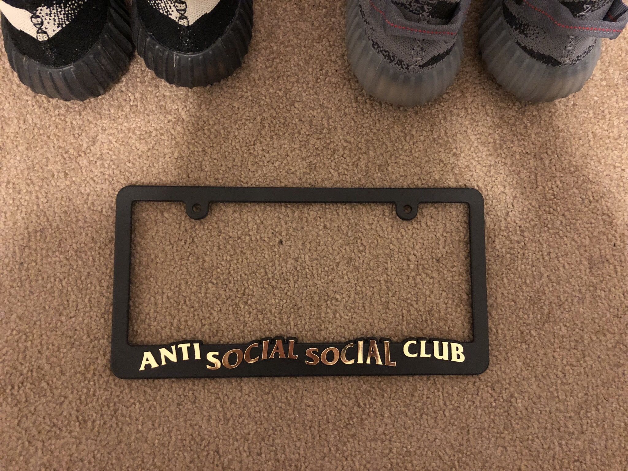 Anti Social Social Club License plate | Grailed