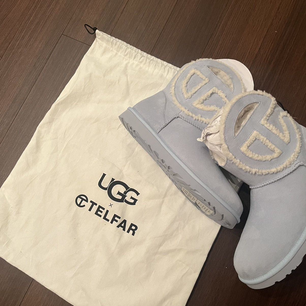 Ugg Telfar X Ugg fur line boots | Grailed