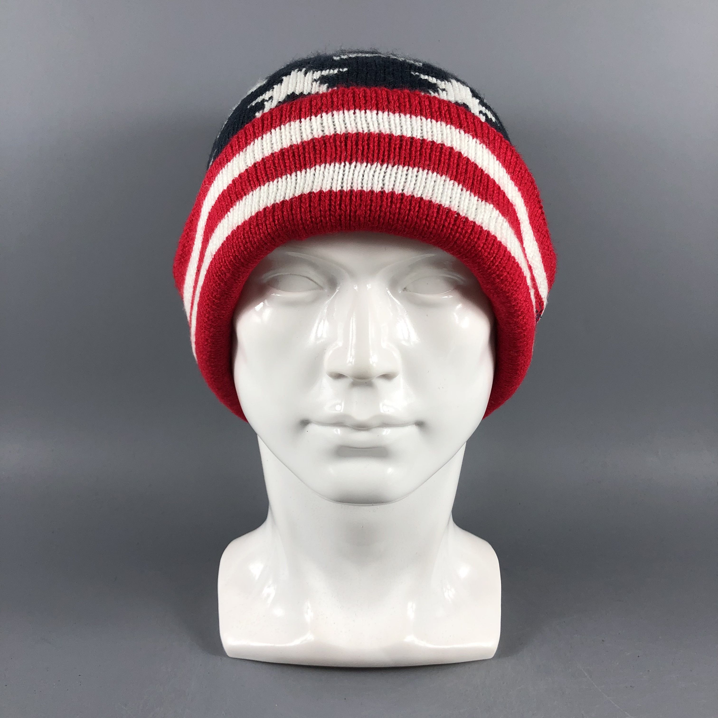 Vintage Stussy America Beanie Snow Hat Snow Cap -B1944 | Grailed