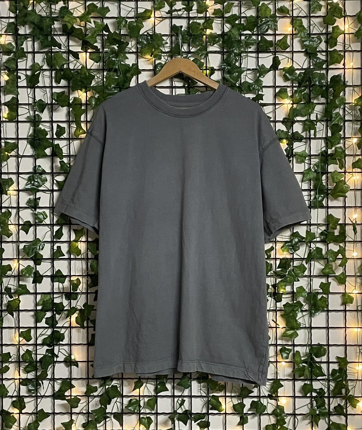 Vintage Vintage Basic Boxy grey oversize t shirt | Grailed