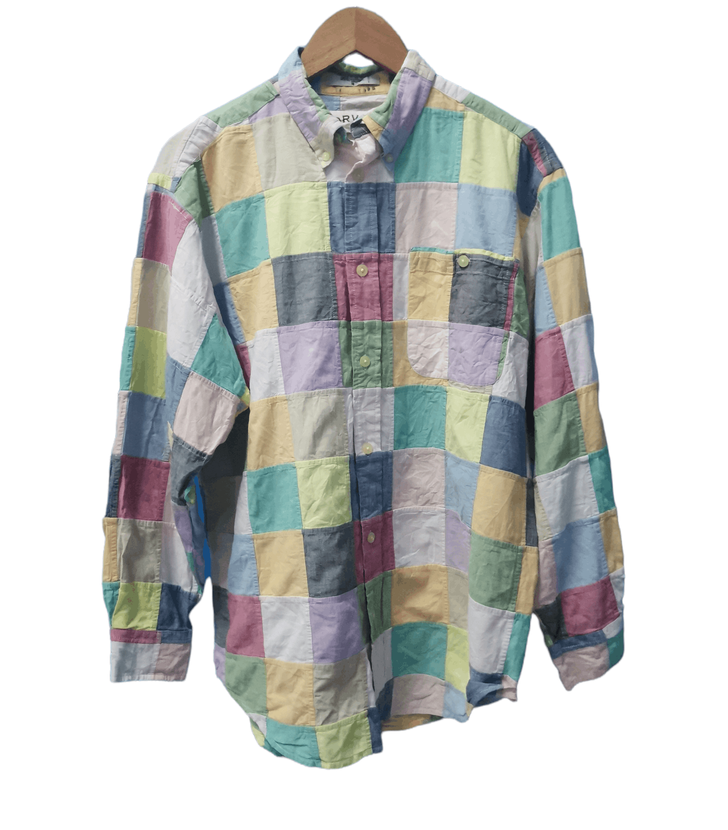 Vintage Vintage Orvis Patchwork Button Up Shirt Rare | Grailed
