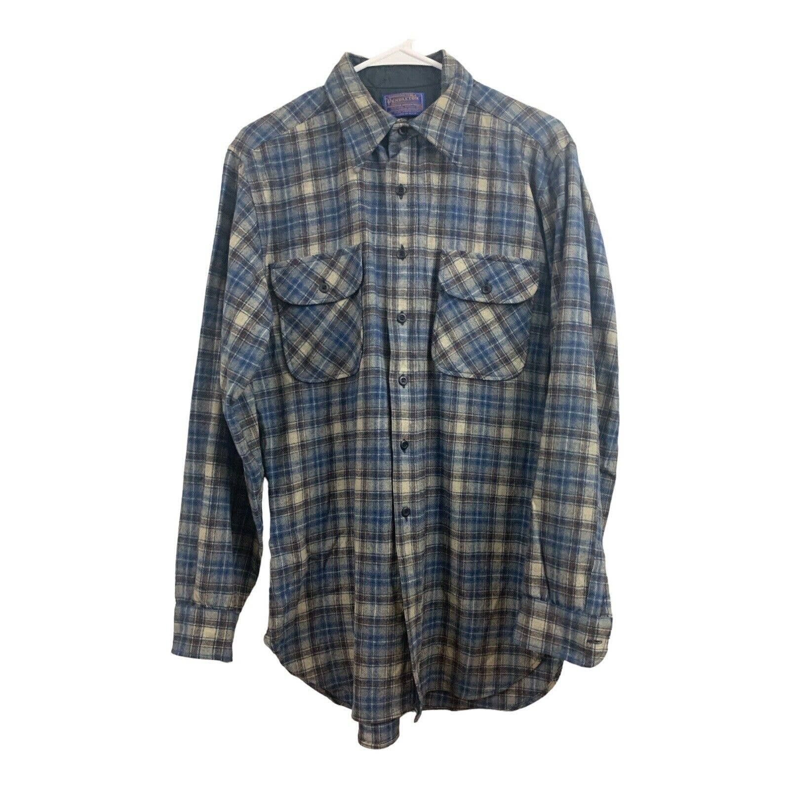 Pendleton Pendleton Vintage Wool Country Traditionals Flannel Shirt M | Grailed