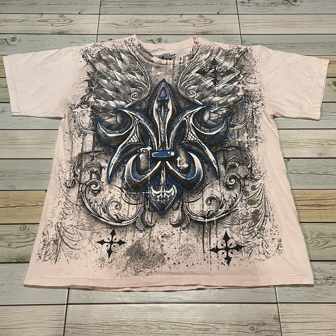 Affliction × Streetwear × UFC MMA Elite UFC Boxing Affliction Style Tee ...