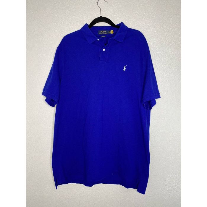 Polo Ralph Lauren POLO RALPH LAUREN Royal Blue Pony Logo Classic Pique ...