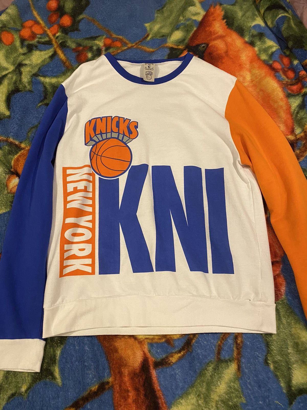 NBA × Vintage vintage new york knicks sweatshirt | Grailed