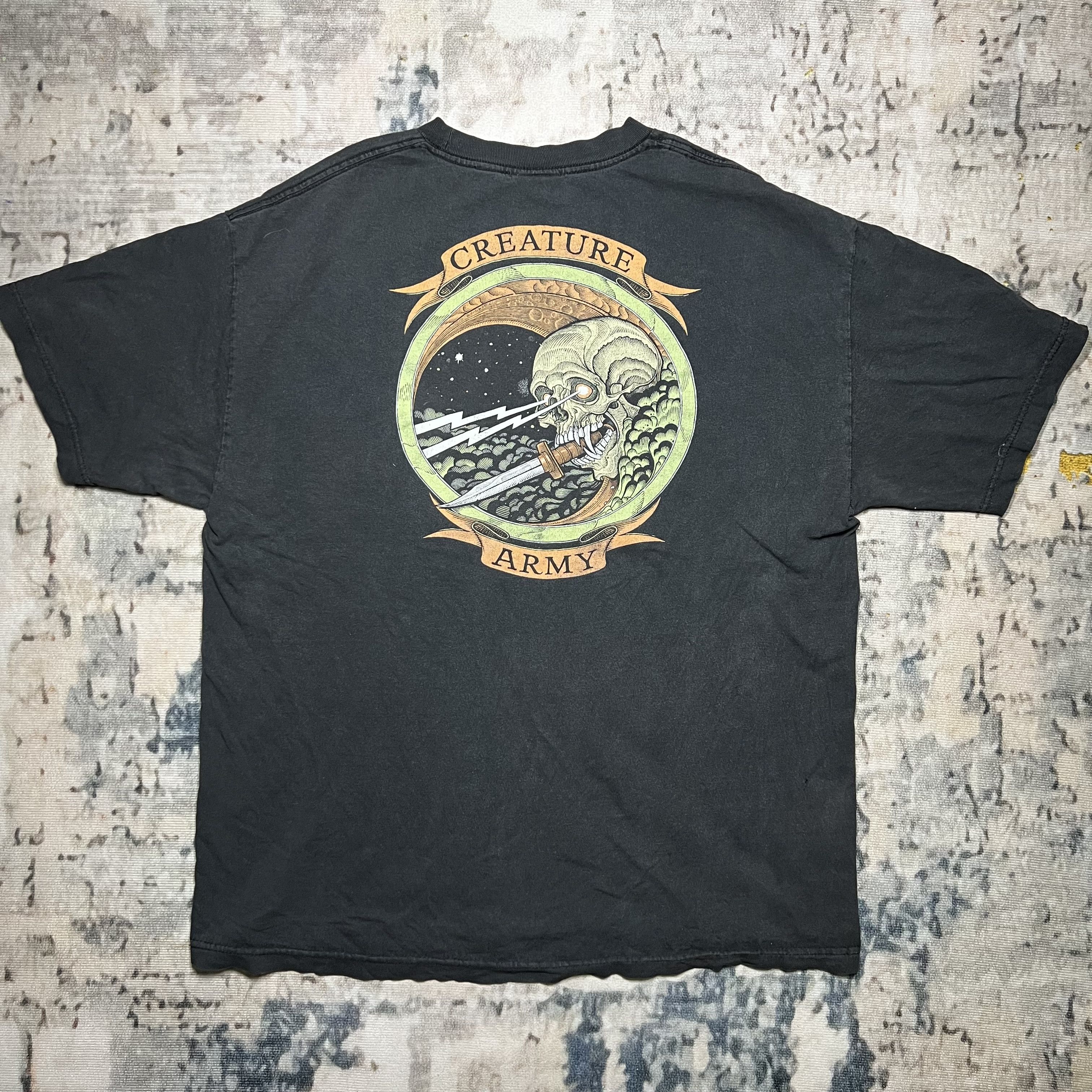 Skategang × Streetwear × Vintage CREATURE ARMY SKELETON NHS | Grailed
