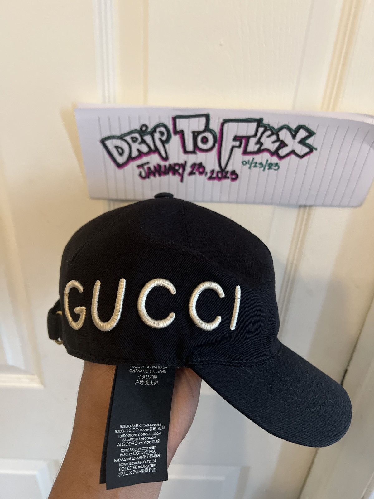 Designer × Gucci × Other Gucci “Loved” dad hat | Grailed