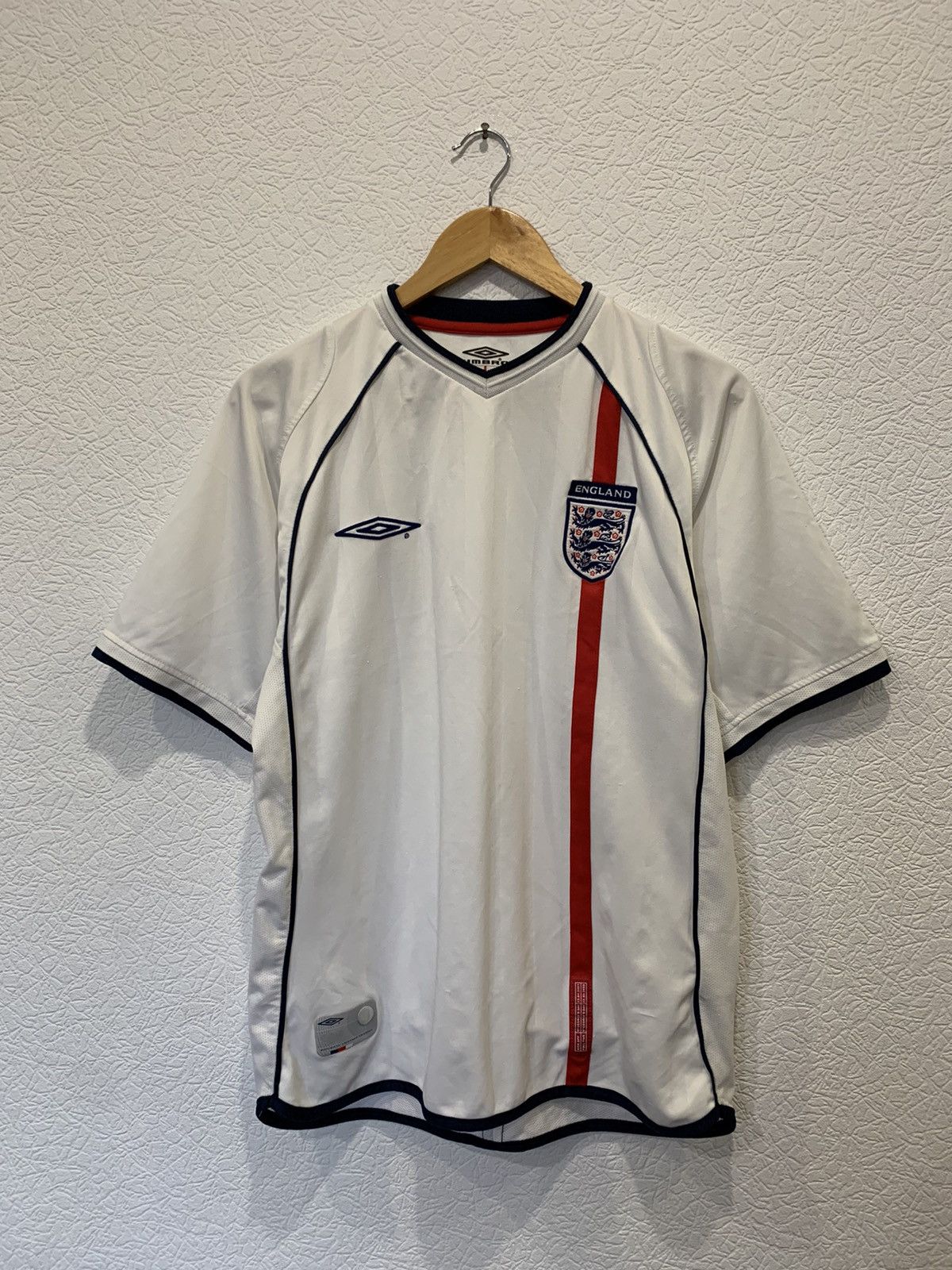 Soccer Jersey × Umbro × Vintage Umbro England 2001/2003 Away Kit Soccer ...