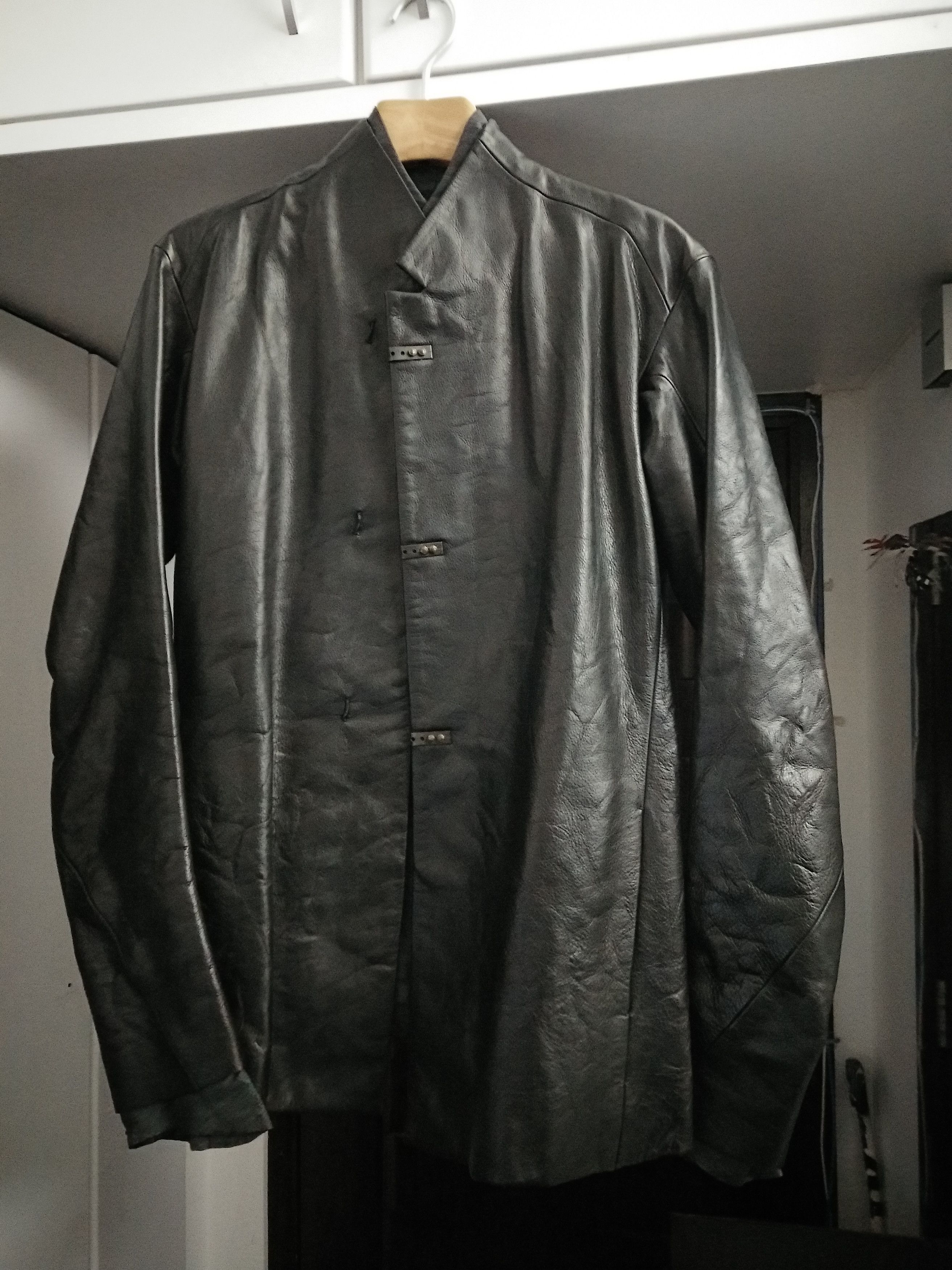 Devoa 3 Hook Calf Leather Jacket | Grailed