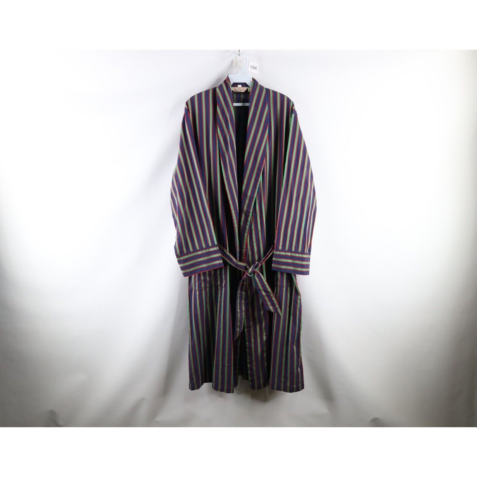 Streetwear × Vintage Vintage 70s Streetwear Striped Color Block Belted ...