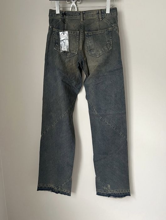 Rick Owens Rick Owens Archive Spiral Wide Jeans Grailed 7821