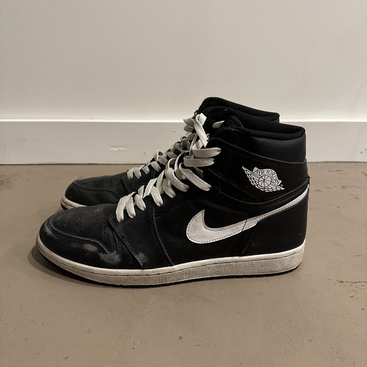 Nike Air Jordan 1 High Ying Yang Black Retro | Grailed