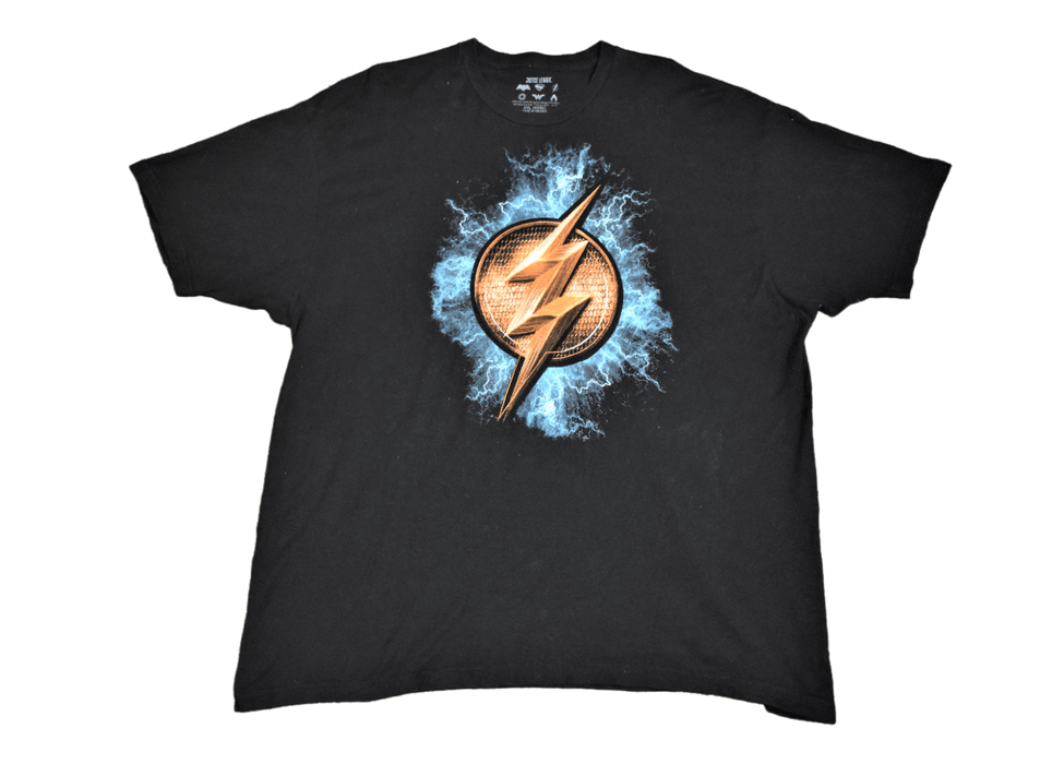 Dc Comics The Flash DC Comics Classic Logo Graphic T-Shirt | Grailed
