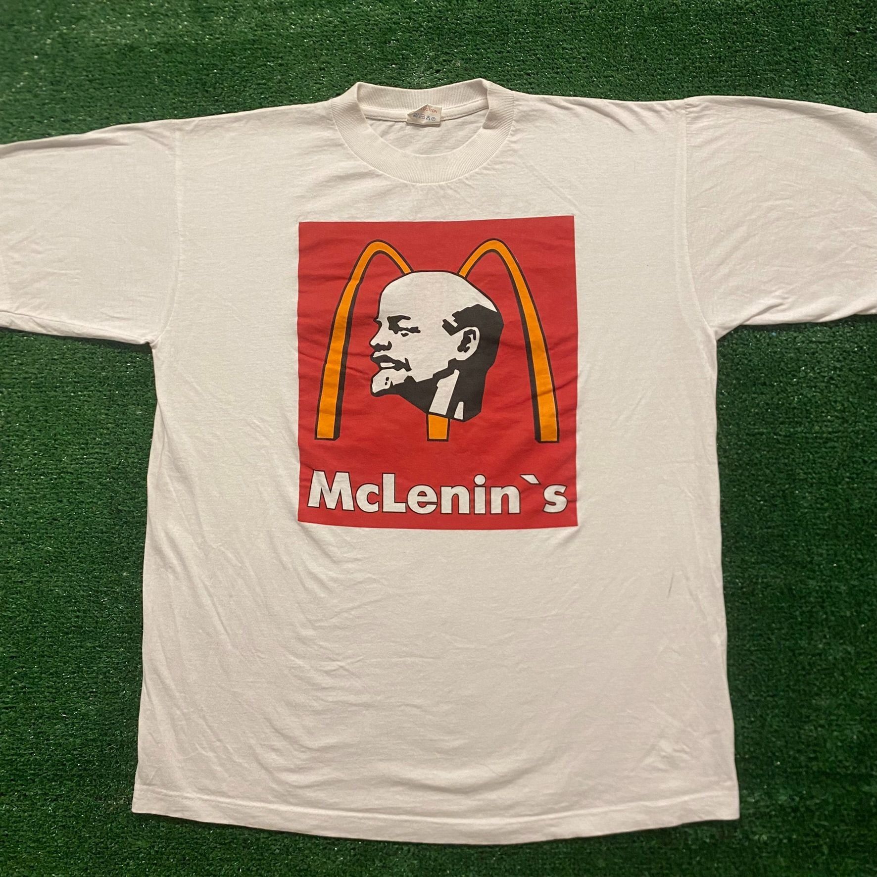 Vintage Lenin Communist Russia Vintage 90s Punk Parody T-Shirt | Grailed