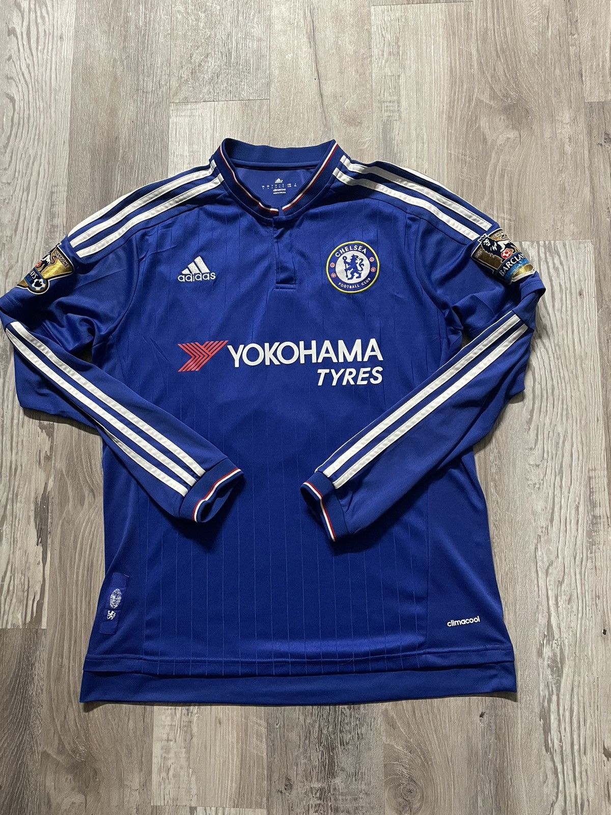 Adidas × Chelsea Soccer × Soccer Jersey Chelsea FC Long Sleeve Jersey ...