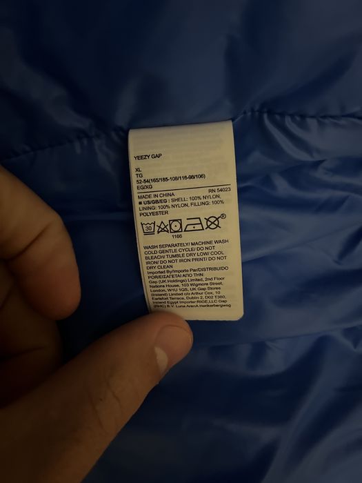 Gap YZY Gap Puffer | Grailed