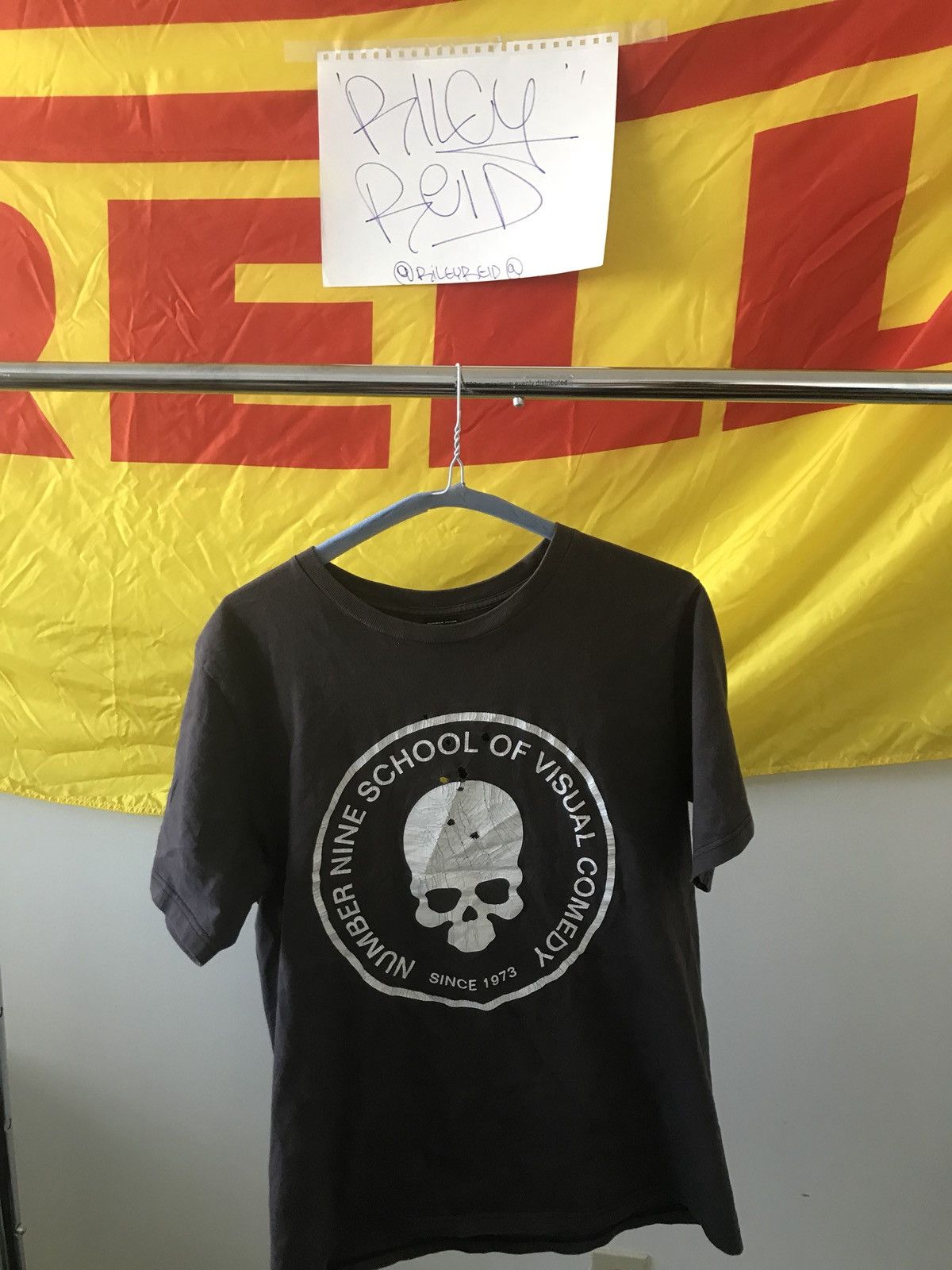 Number (N)ine Number Nine School Of Visual Comedy Tee | Grailed