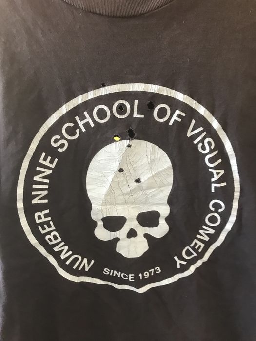 Number (N)ine Number Nine School Of Visual Comedy Tee | Grailed