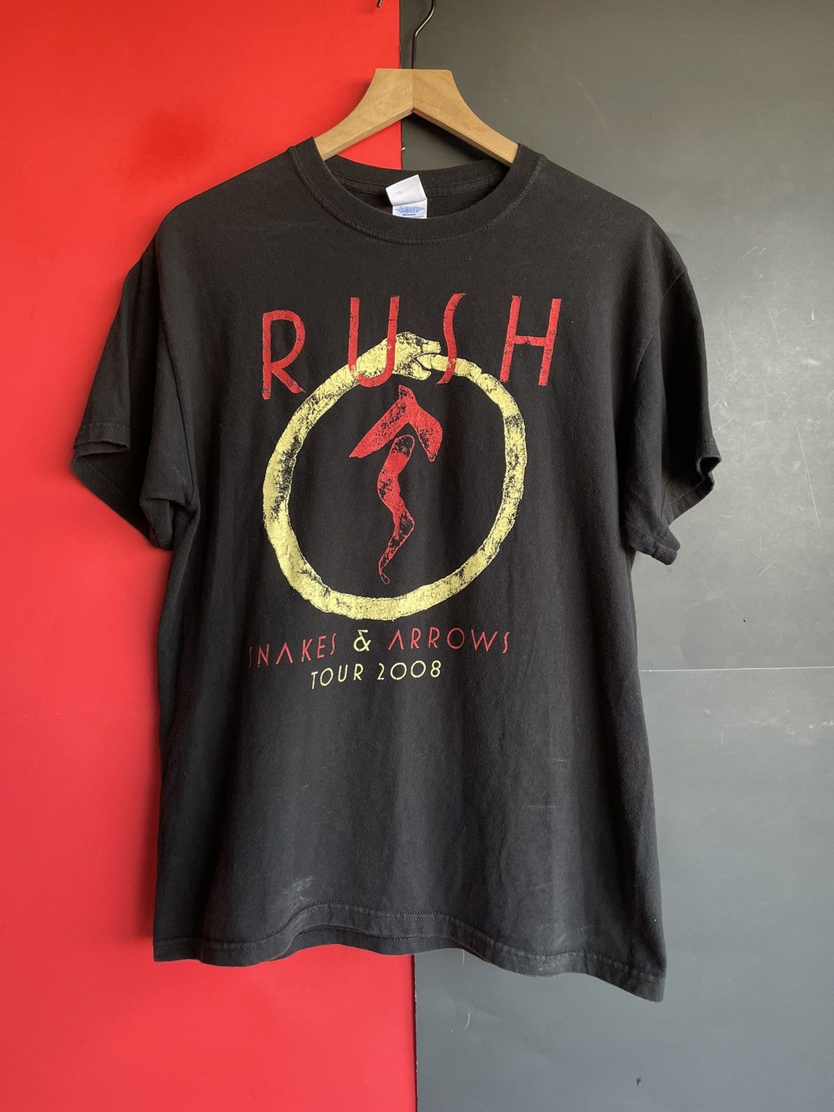 Vintage Vintage Y2K Rush “Snakes and Arrows” Tee | Grailed