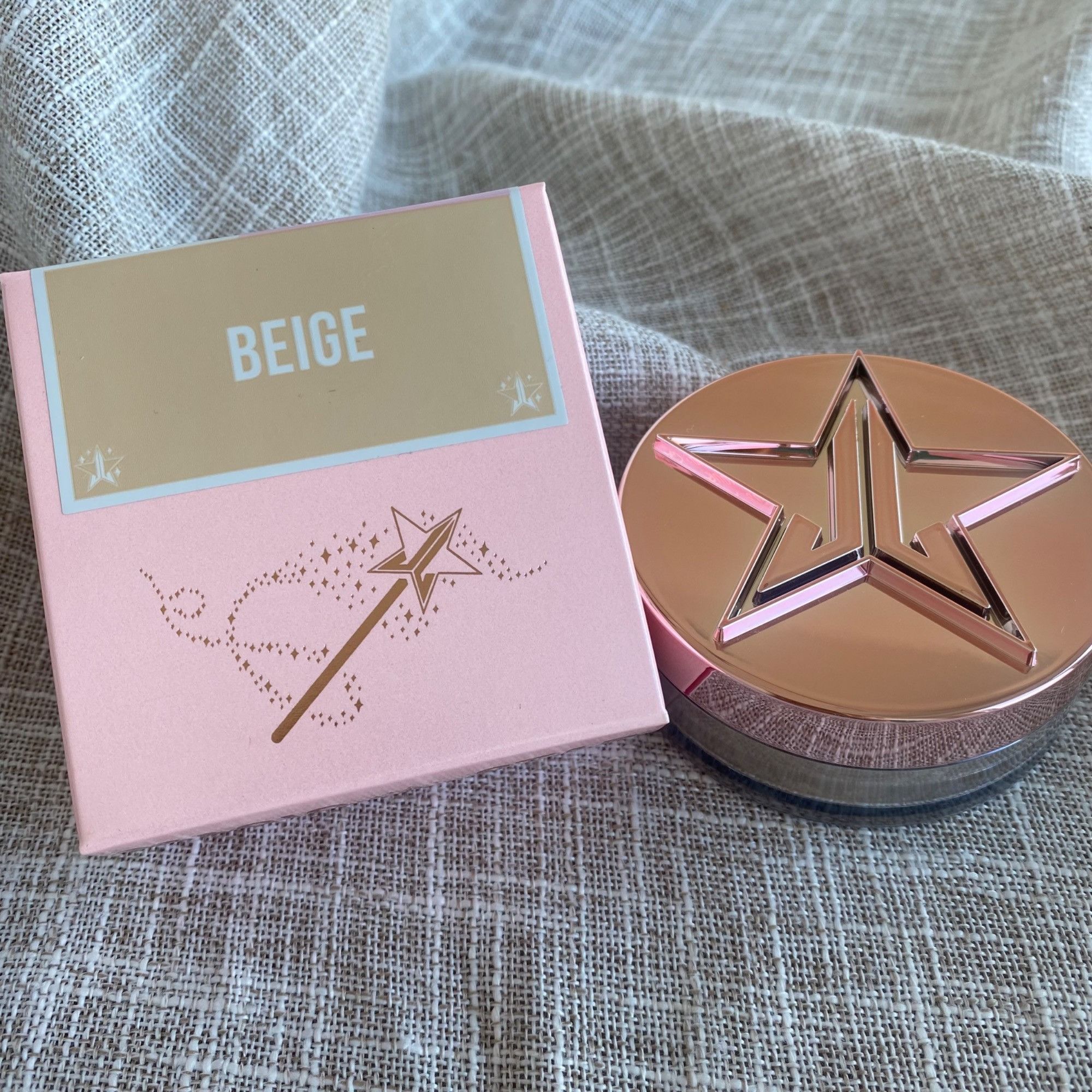 Designer NEW Jeffree Star Cosmetics Magic Star BEIGE Luminous Setting ...