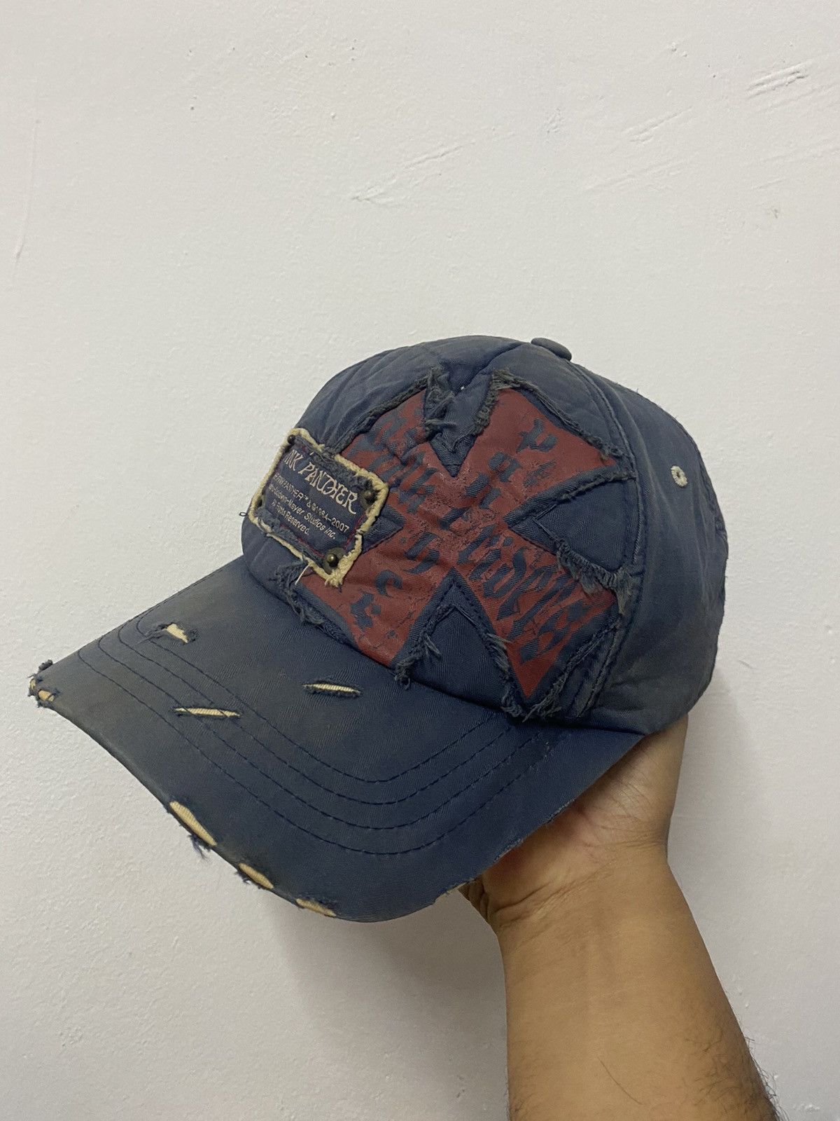 Vintage 🔥Vintage🔥 Distressed Pink Panther Hat | Grailed