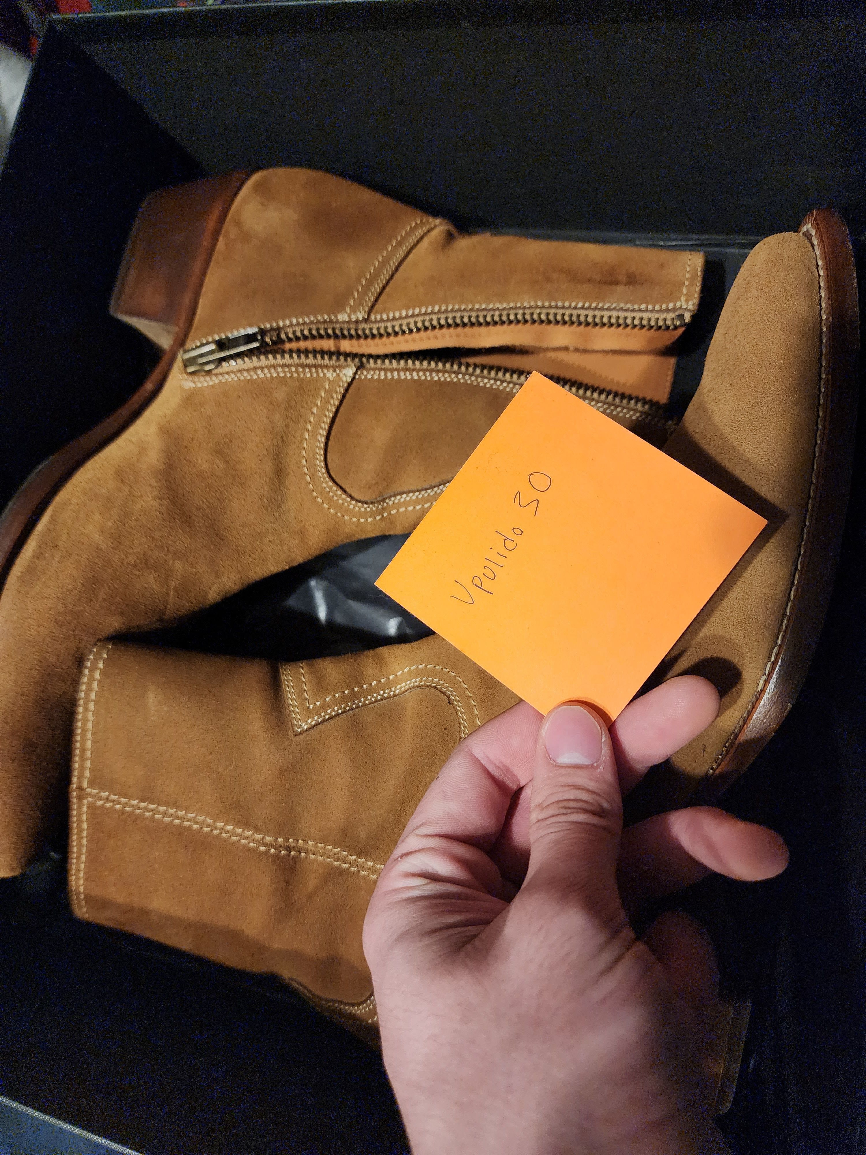 From The First From the First Diego Boot in Ochre Suede | Grailed