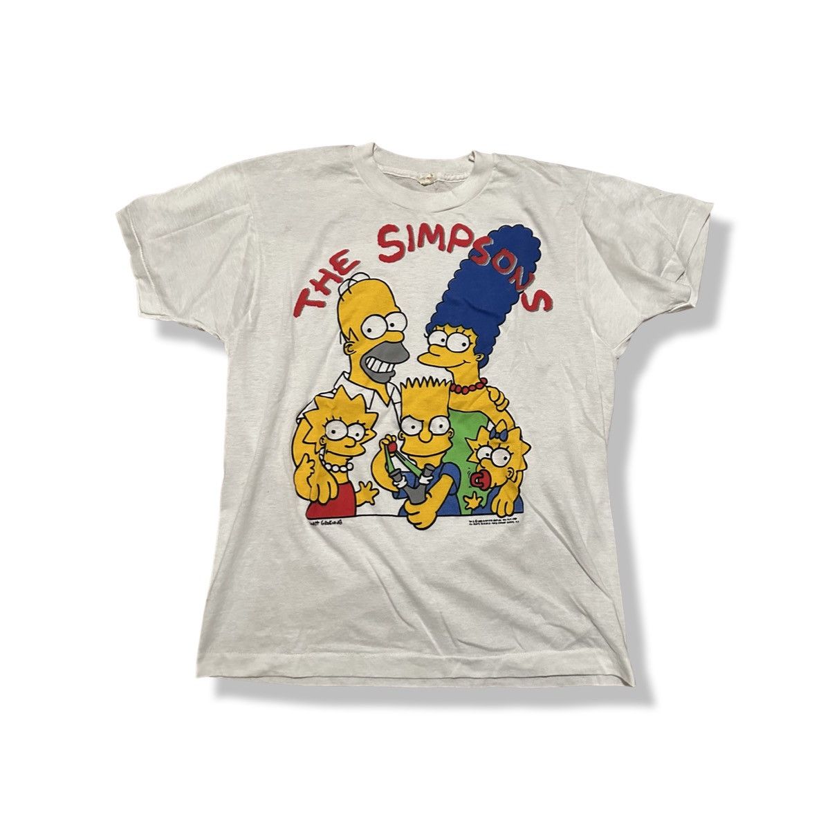 The Simpsons × Vintage Vintage 80s The Simpsons Family T-Shirt | Grailed
