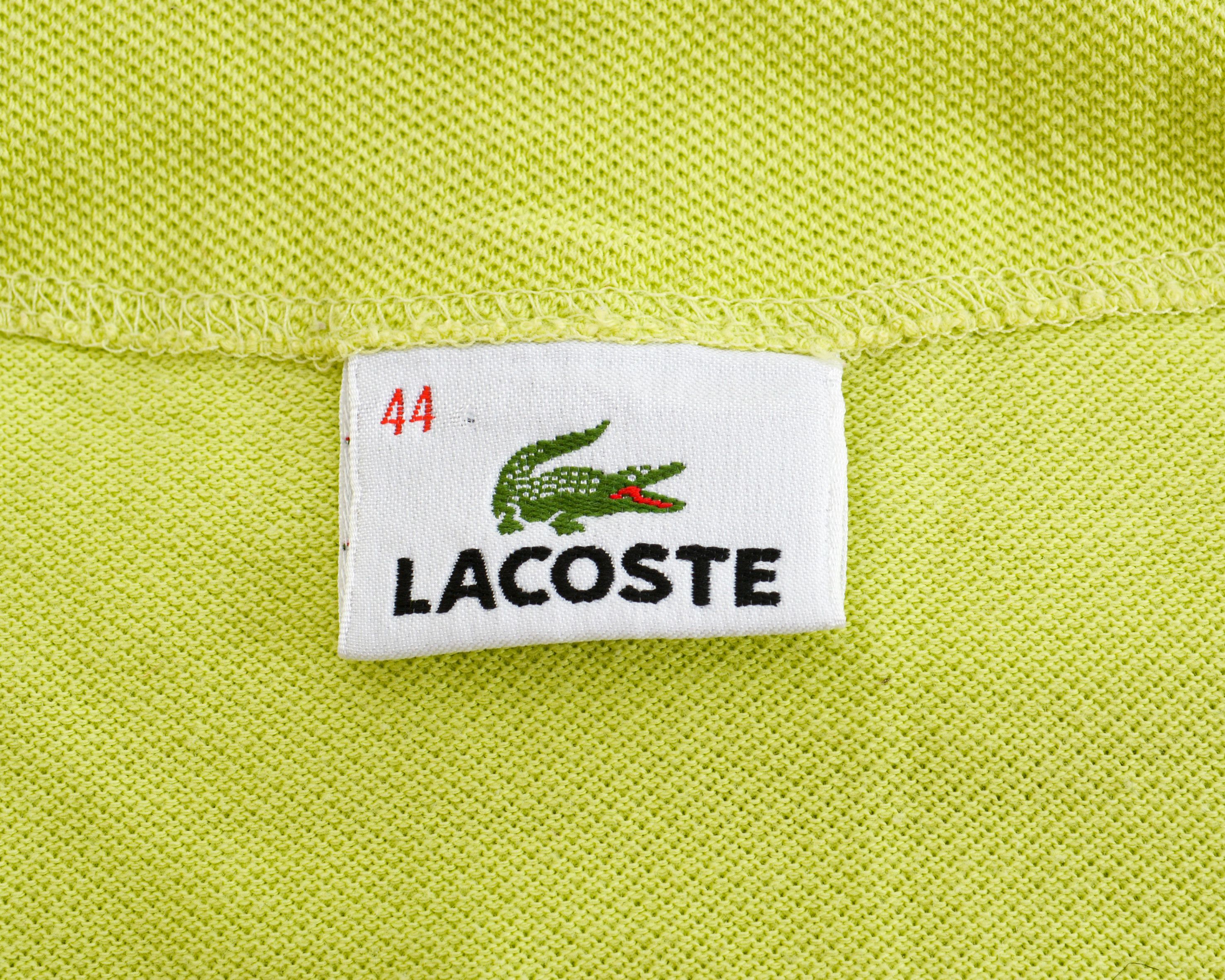 Lacoste × Vintage Devanlay Size 44 T-Shirt Short Sleeved Tee Cotton Top ...