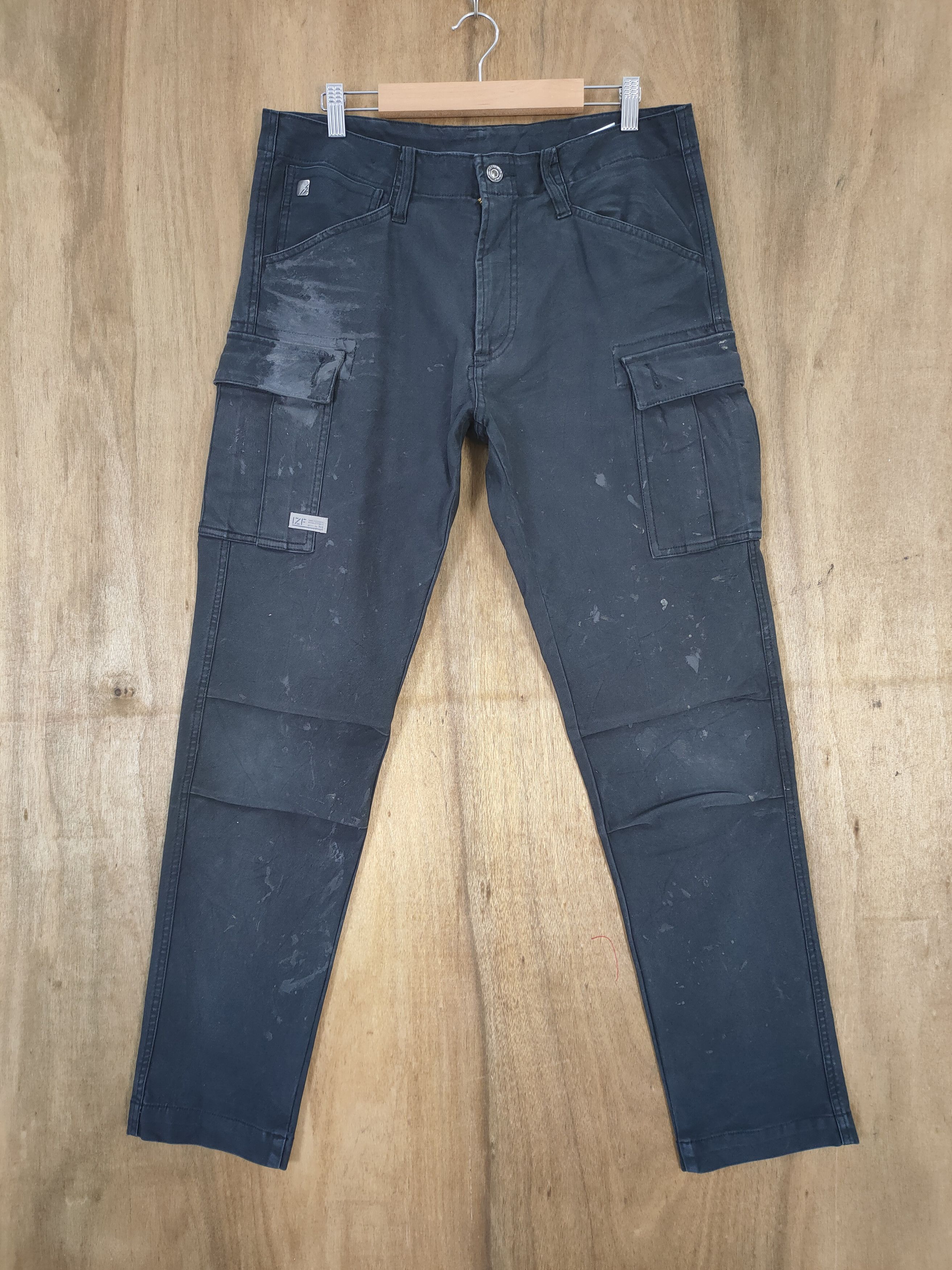 Vintage IZ FRONTIER WORKWEAR SKINNY CARGO PANTS | Grailed