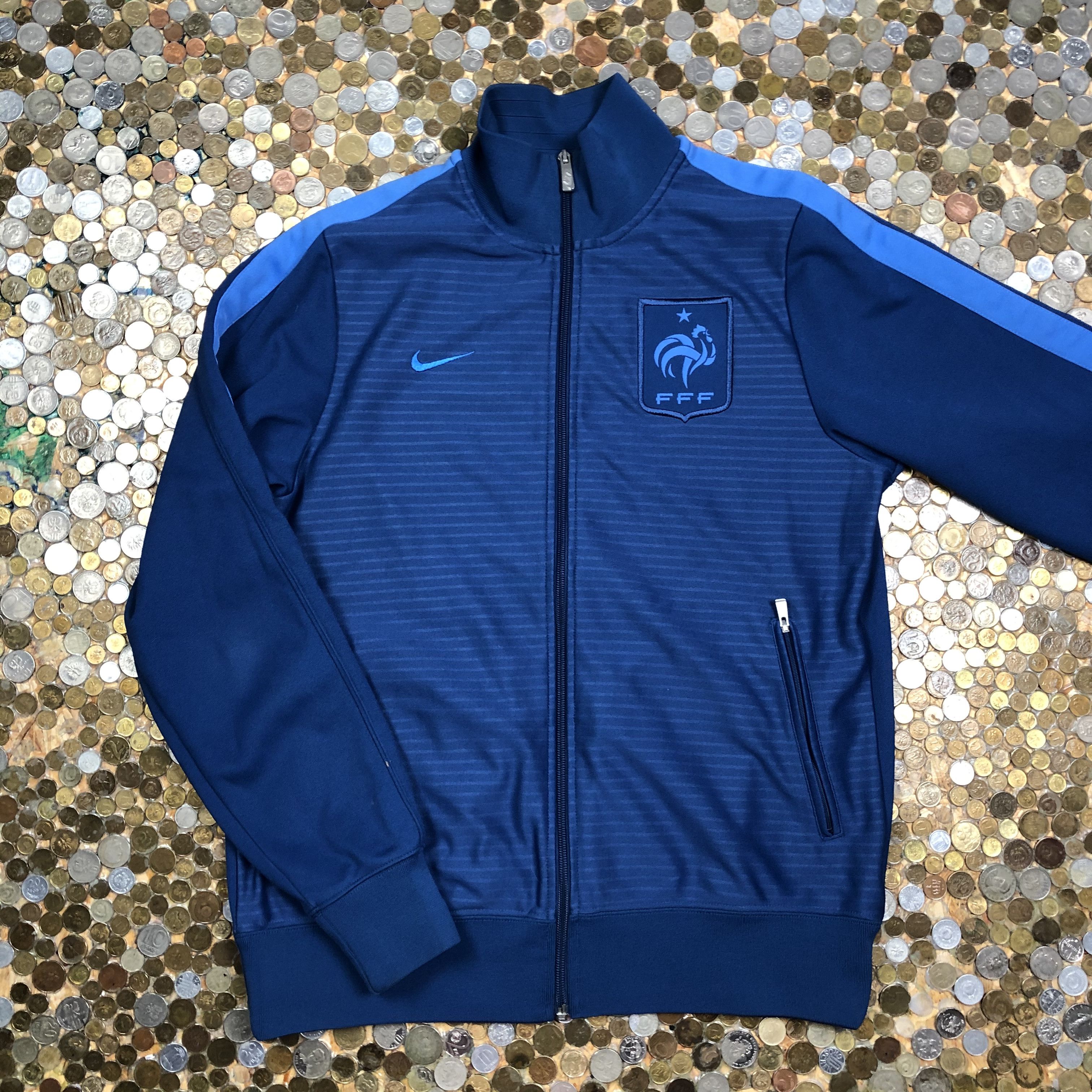 Nike Nike F.F.F. France zip sweatshirt tracksuit | Grailed