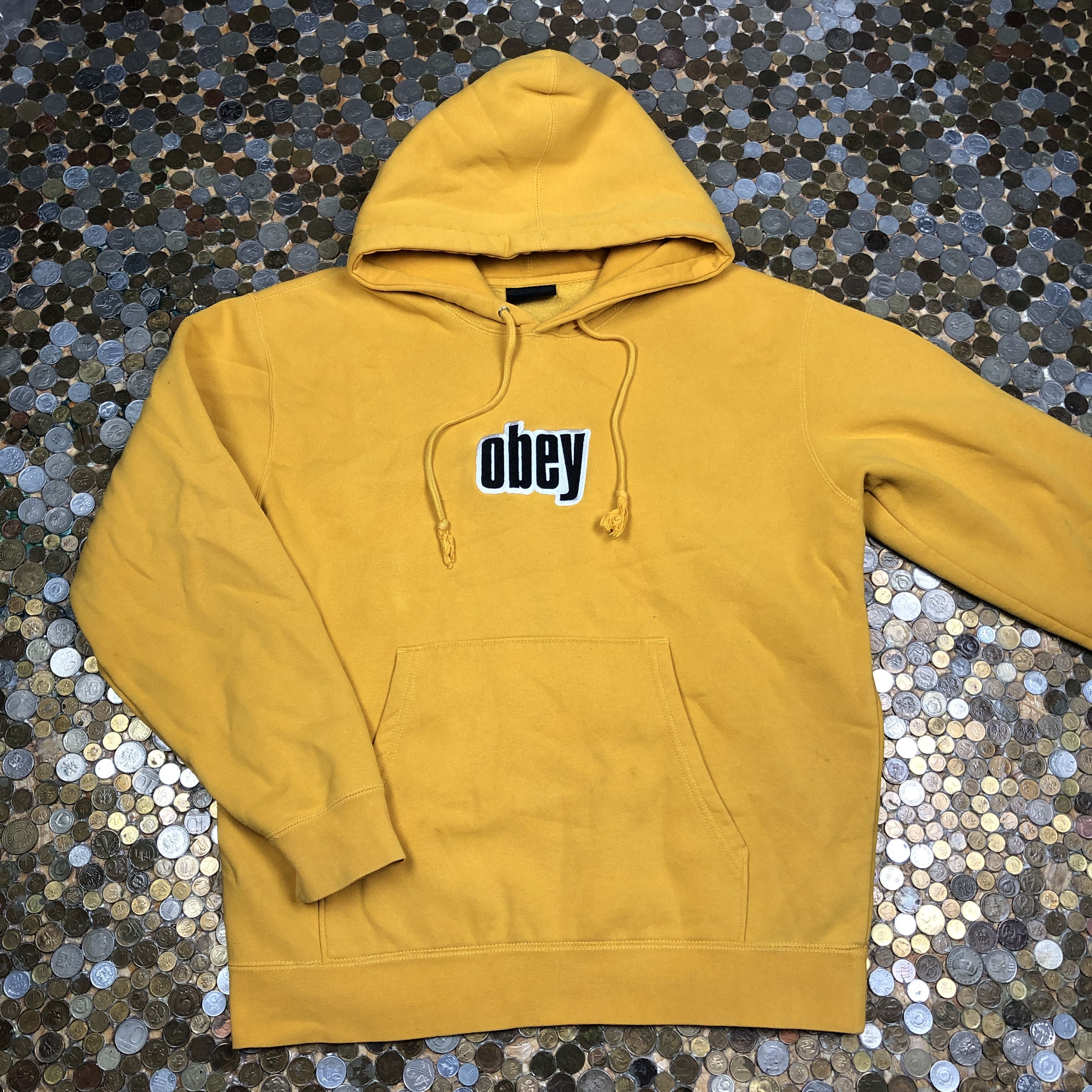 Obey × Vintage Obey Vintage Spell Out Hoodie | Grailed