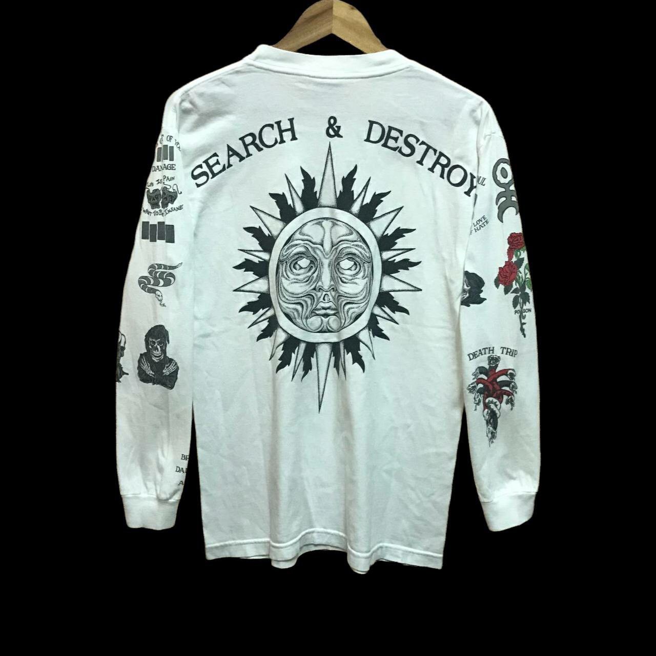 Vintage Vintage 90s Original Henry Rollins Search & Destroy Tattoo ...