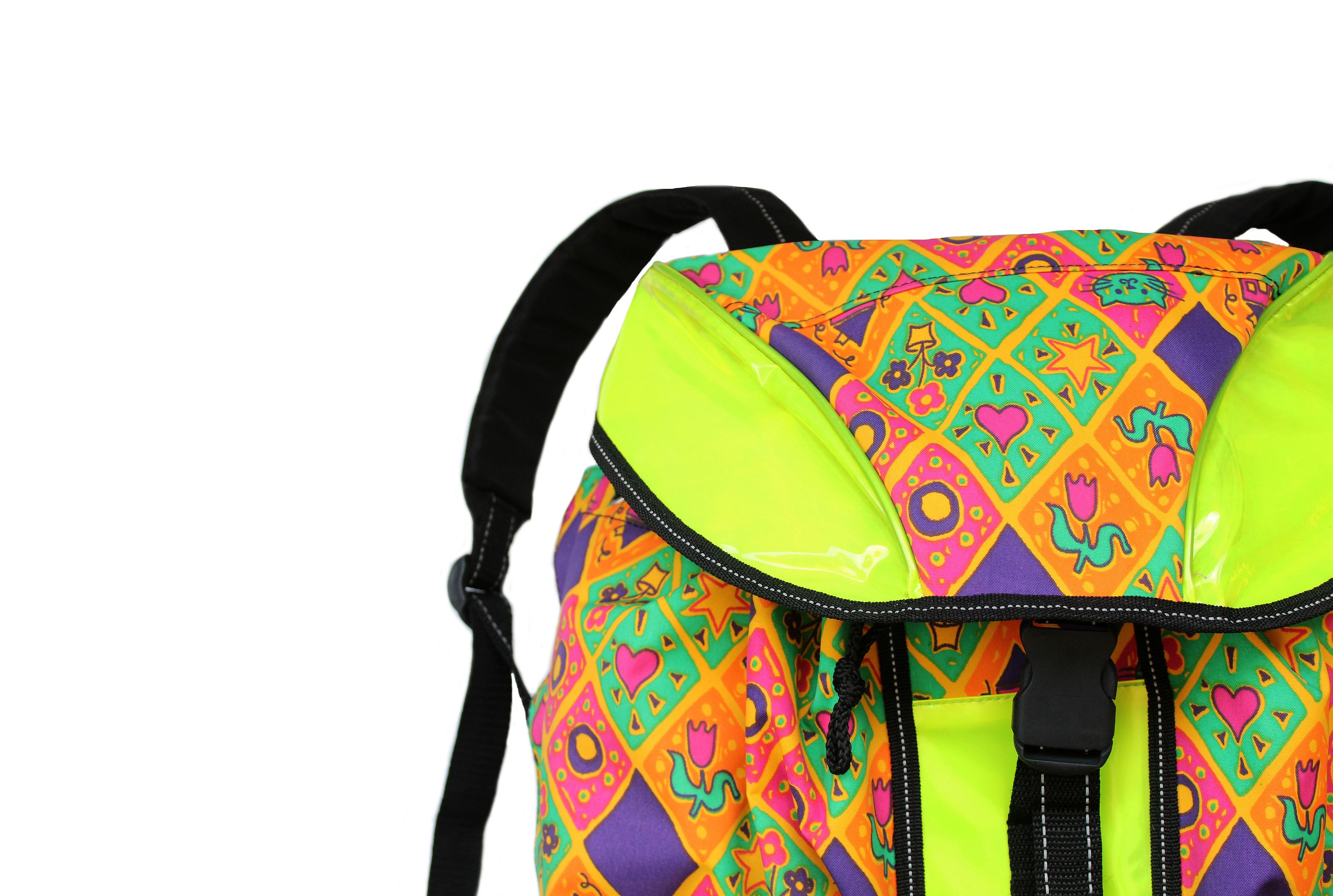 Designer × Very Rare × Vintage 90s vintage Le Chat backpack waterproof ...