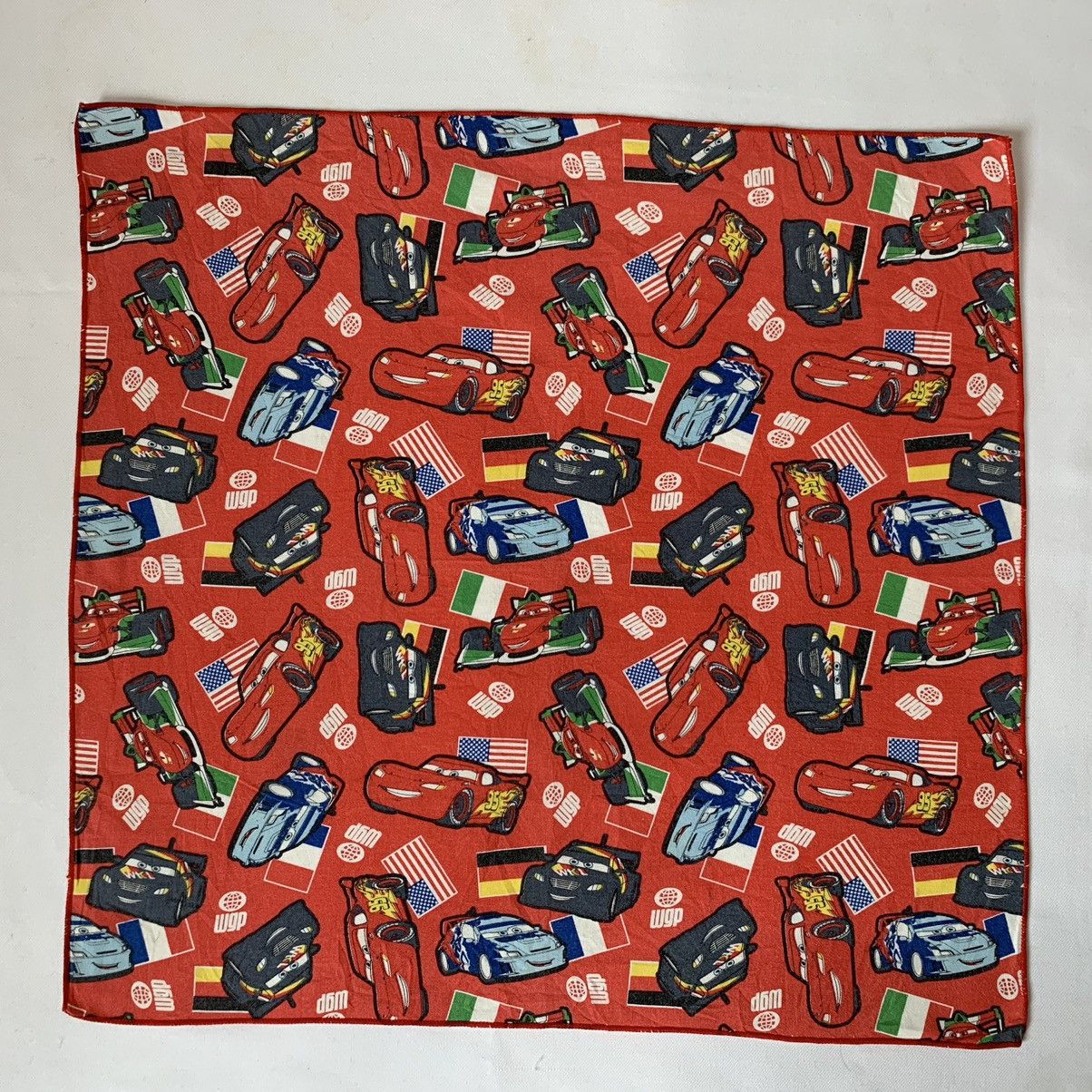 Disney Disney Handkerchief / Pixar Cars Lightning Mc Queen Cartoon ...