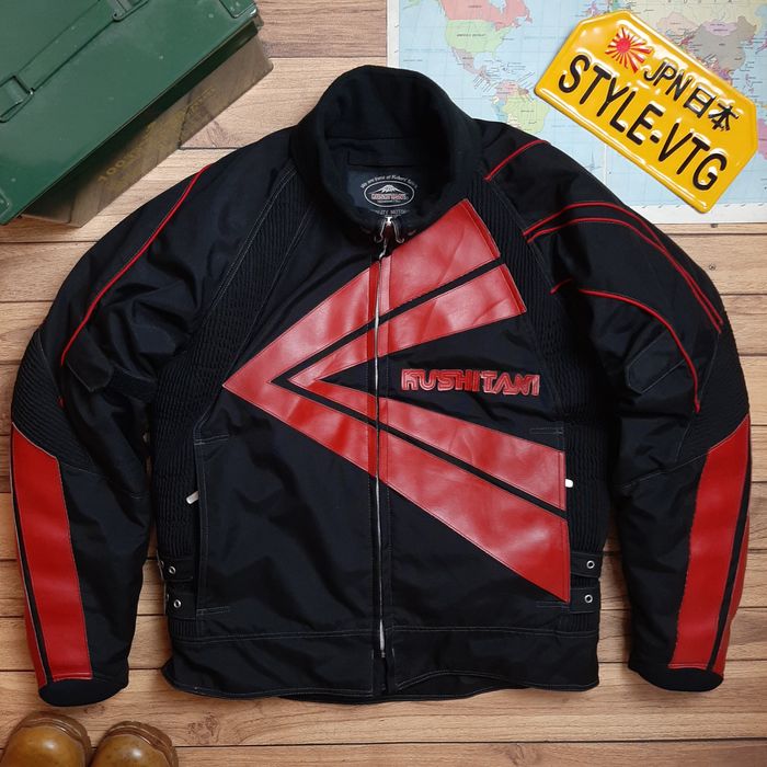 Japanese Brand Kushitani hamamatsu japan biker jacket racing motorcycle ...