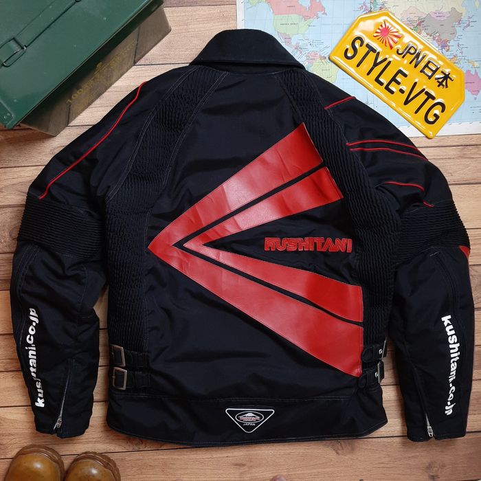 Japanese Brand Kushitani hamamatsu japan biker jacket racing motorcycle ...