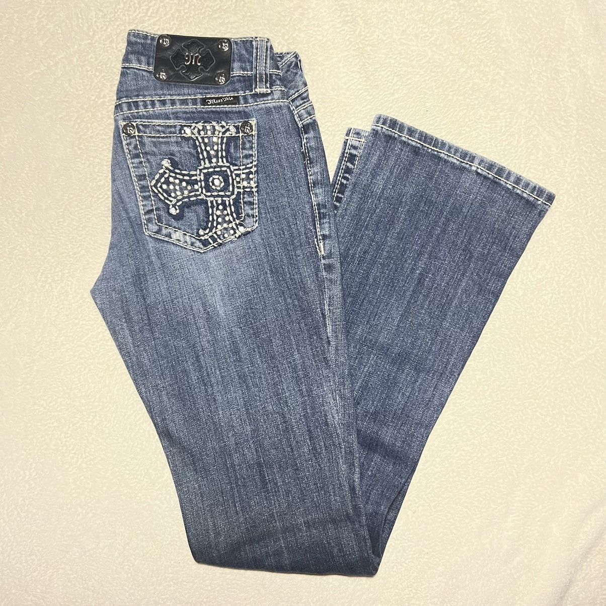 Japanese Brand × Streetwear × Vintage Y2K Cross Miss Me Jeans | Grailed